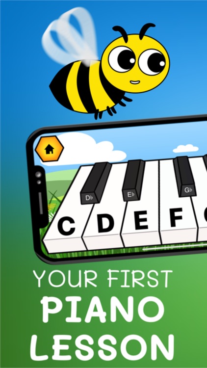 Bees Keys - First Piano Lesson by Joshua Callahan