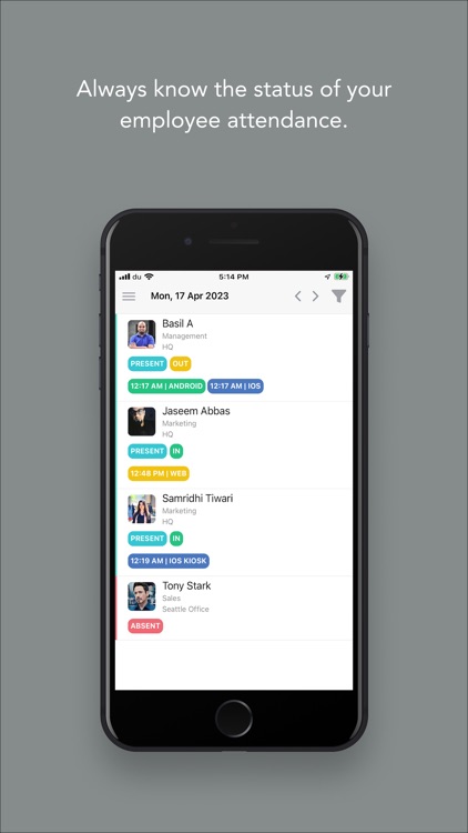 ClockIt - Time Clock App by TECSOL Software Pvt Ltd