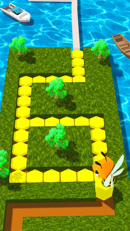 Bee Tile Stack - Maze Games by Adeel Aslam