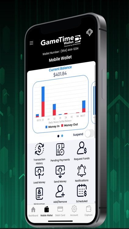 GameTime Wallet by DiTronics Financial Services, LLC