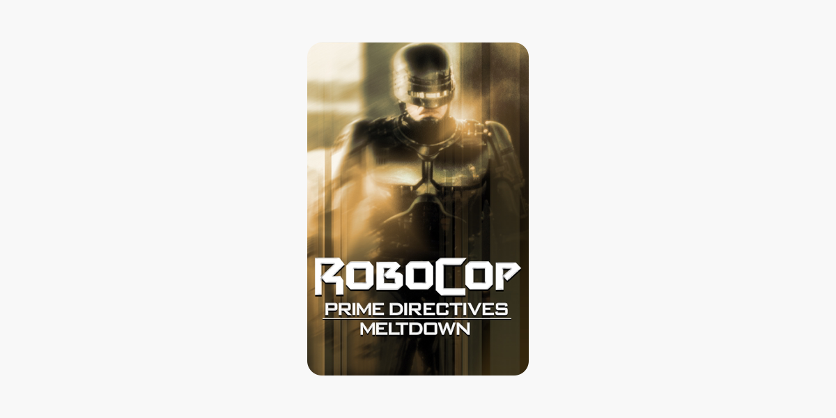 Robocop Prime Directives Dark Justice