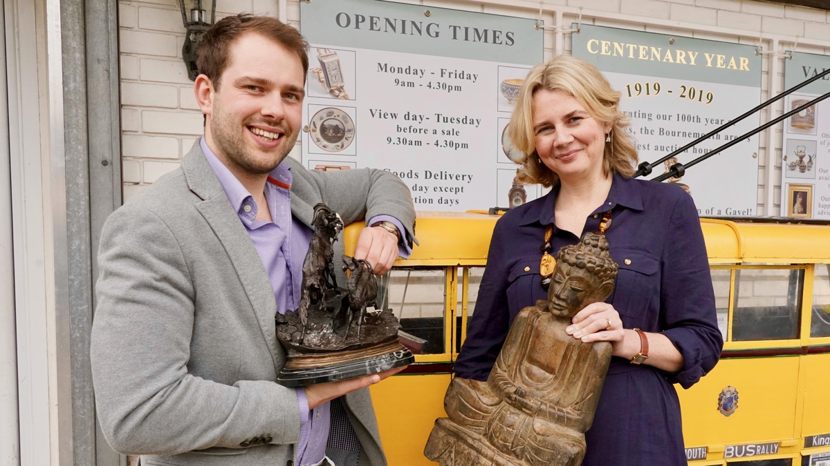 Catherine Southon and Tim Medhurst, Day 1 - Antiques Road Trip (Season ...