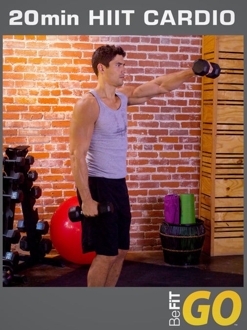 20 Min HIIT Cardio Mobile Workout: BeFiT GO | Apple TV (uk)